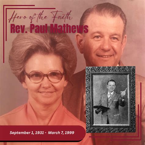 Paul Matthews Ms District Historical Society