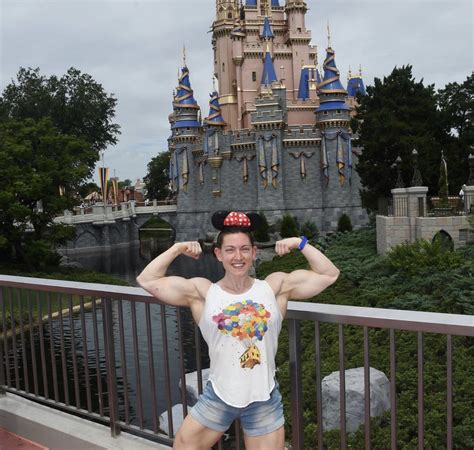 Muscles Girls At Theme Parks