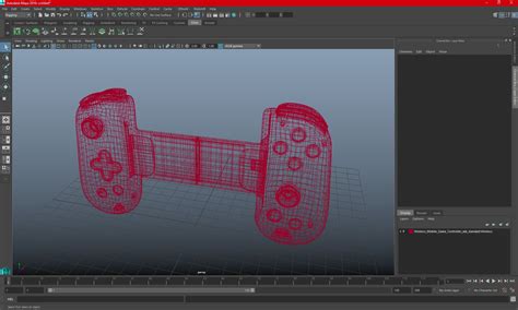 Wireless Mobile Game Controller 3d Model 29 3ds Blend C4d Fbx Max Ma Lxo Obj Free3d
