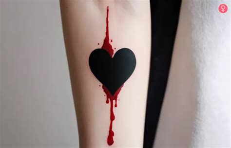 Bleeding Heart Flower Tattoo Meaning
