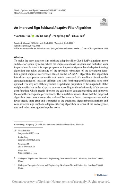 An Improved Sign Subband Adaptive Filter Algorithm