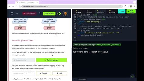 Python Basics Part 2 Python Basics Tryhackme Python Cybersecurity