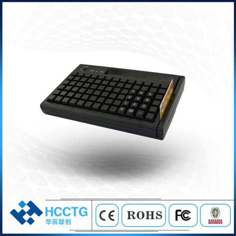 PS USB Membrane Type Keys Programming POS Keyboard With Msr KB M POS Keyboard And