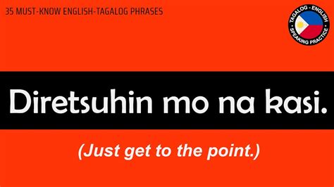 35 Must Know Filipino Phrases With English Translation English