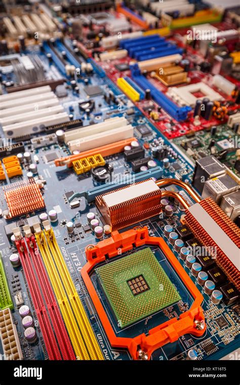 Computer Processors CPU Concept Stock Photo Alamy