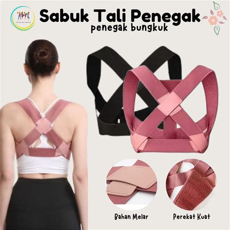 Sabuk Tali Elastis Penyangga New Corrector Penegak Punggung Shop Tokopedia