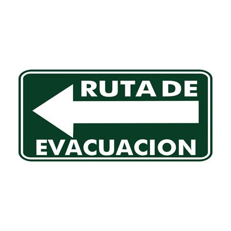 Señalamiento Ruta De Evacuación