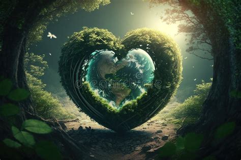 Embracing Nature S Beauty Through Sun Kissed Cinematic Vistas Stock