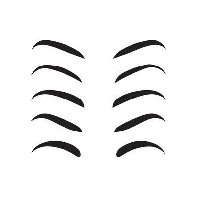 Eyebrow Shapes Vector Art Icons And Graphics For Free Download