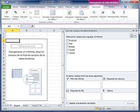 Cómo crear una tabla dinámica Excel Total