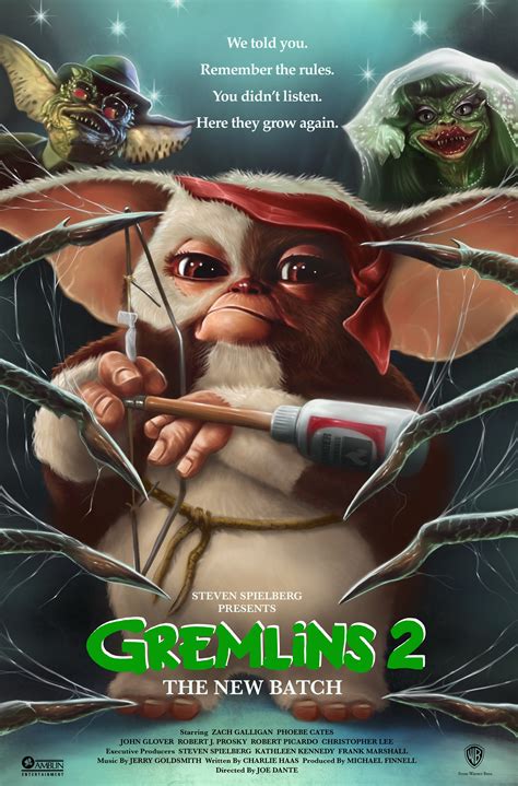 Poster Dos Gremlins Esteve Aqui Gremlins 2 The Next Batch Limelight