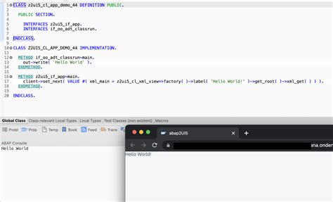 Abap2ui5 7 Technical Background Under The Hoo Sap Community