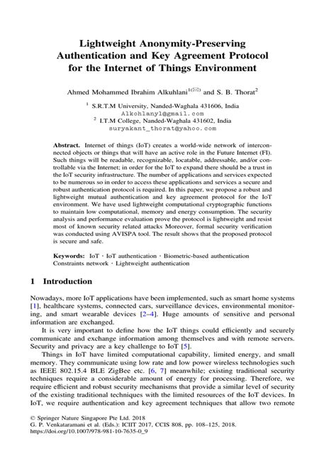 Lightweight Anonymity Preserving Authentication And Key Agreement