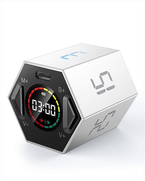 Ticktime Pomodoro Timer Productivity Cube Hexagon Maroc Ubuy