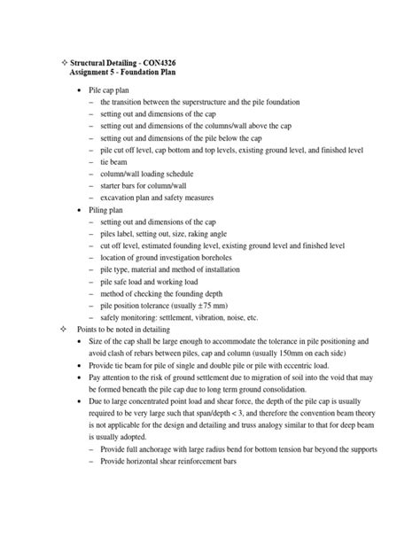 Assignment 5 Guideline Revised Pdf Deep Foundation Foundation