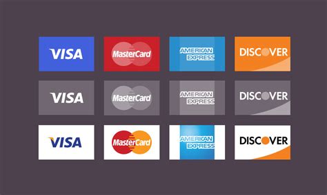 Printable Credit Card Logo