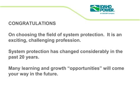 Introduction To System Protection Protection Basics Pdf