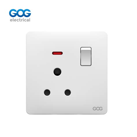 China Oem Slim Switch Socket Pc Wall Socket 15a Switched Socket With