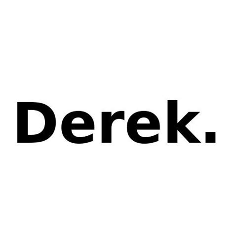 The Derek Program