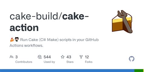 Github Cake Buildcake Action Cakeoctocat Run Cake C Make