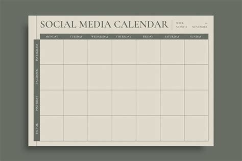 Design De Modelo De Planejador De Calendário Vetor Grátis