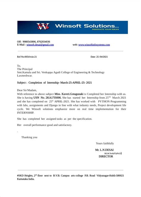 Yeah Completed Internship As Design Using Python Many Thanks To The Kaveri M G