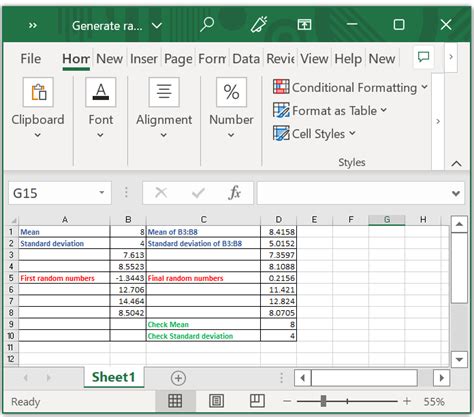在excel中给定某个平均值和标准差生成随机数？ 知乎
