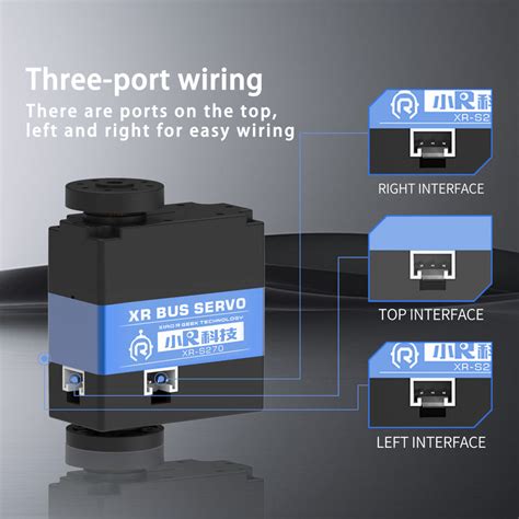 Xiaor Geek 35kg Large Torque Metal Shell Serial Bus Servo Xr S270 Seri
