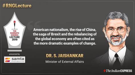 Top Quotes Of S Jaishankar At Rng Lecture From Kashmir To Rcep To What He Said On Pakistan
