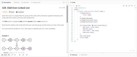 Leetcode Solved Linked List Data Structure Problem Fauwaz Ayub Posted