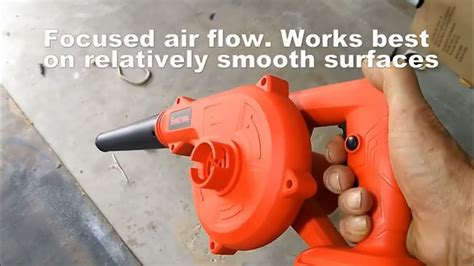 Cordless Mini Blower Red 3 In 1 Portable Small Blower 21v Lithium