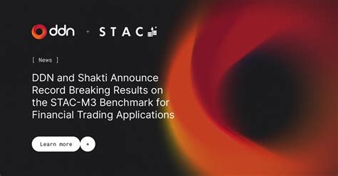Stac M3 Benchmark For Financial Trading Applications