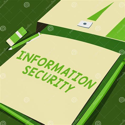 Hand Writing Sign Information Security Business Overview Infosec Preventing Unauthorized Access