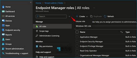 RBAC Permission To Run Remote Actions In Intune HTMD Blog