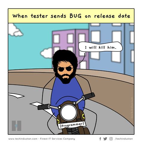 There Is No Bug On Release Day Just Some Random Features Programming Jokes Programing