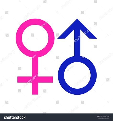 Male Female Sex Symbolsgender Symbol Icons Stock Vector Royalty Free