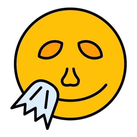 Premium Vector Cold Face Flat Illustration