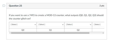 Solved If You Want To Use A 7493 To Create A Mod 13 Counter