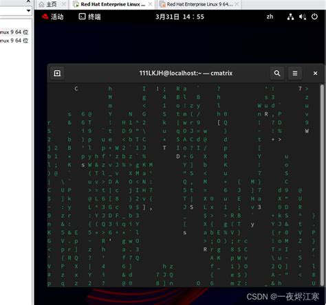 linux 安装cmatrix（黑客帝国矩阵效果） canmatrix 安装 csdn博客