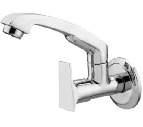 Sink Cock Brass Material All Sizes Available Silver Finish