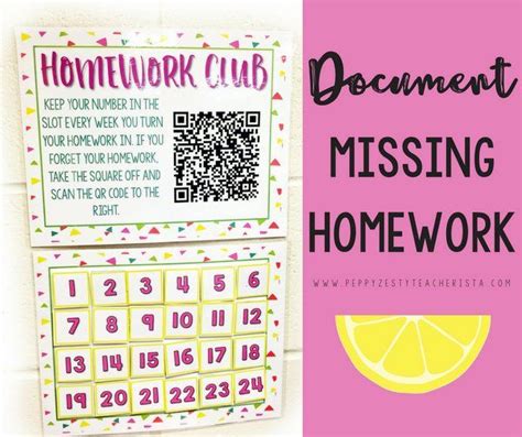 Qr Codes Homework Management Routine