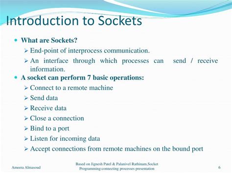 Ppt Socket Programming Connecting Processes Overview Powerpoint Presentation Id6583117