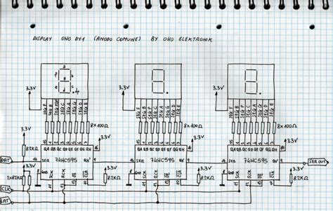 Settorezero Pilotare Display Led 7 Segmenti Mediante 74hc595 Esempio Con Pic E Arduino