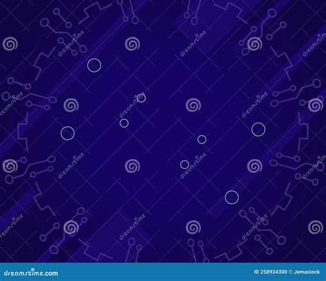 Electric Circuit Modern Background Stock Vector Illustration Of Soft