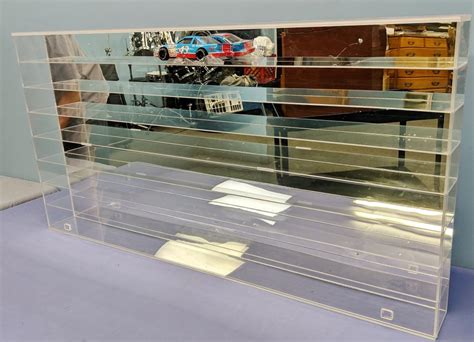 Large Plexiglass Display Case For Diecast Cars