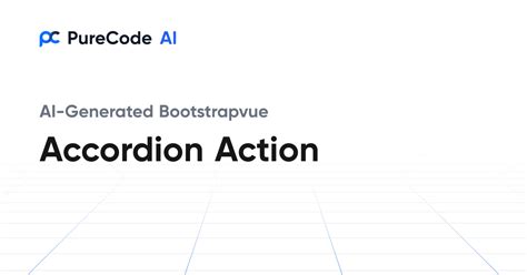 deploy bootstrapvue accordion action fast with ai