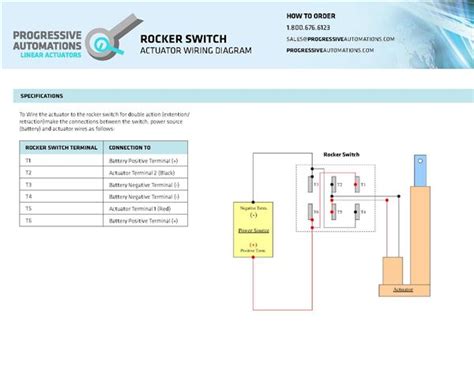 Linear Actuator Switch Wiring