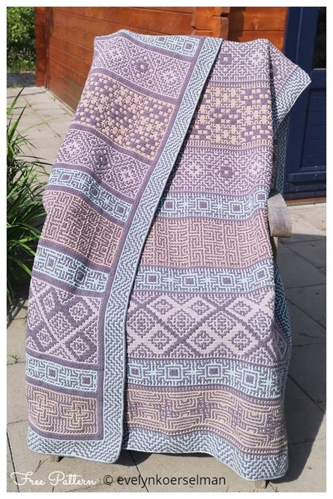 Interlocking Crochet Blanket Free Crochet Patterns Artofit