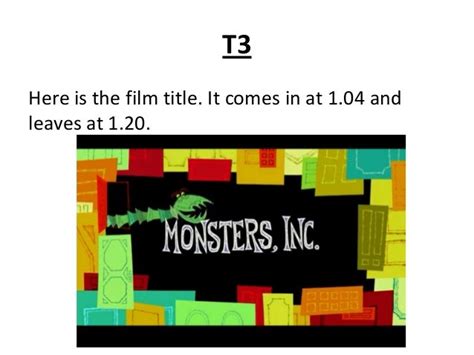 Monsters Inc Opening Sequence