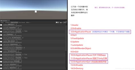 Unity 生命周期unity生命周期 Csdn博客